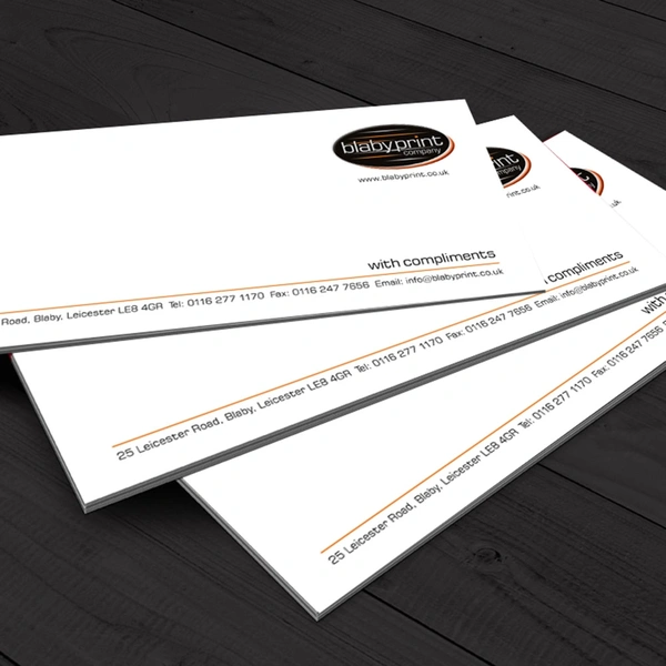 Compliment Slips | Blaby Print
